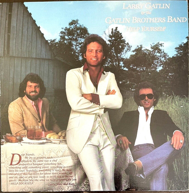 Larry Gatlin and the Gatlin Brothers Band Help Yourself Record Album ...