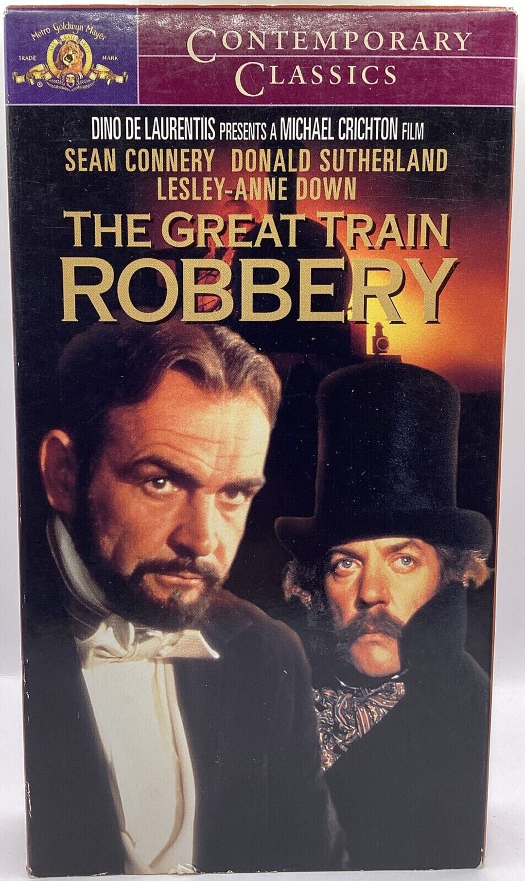 The Great Train Robbery (1978) VHS - Sean Connery, Donald Sutherland LS ...