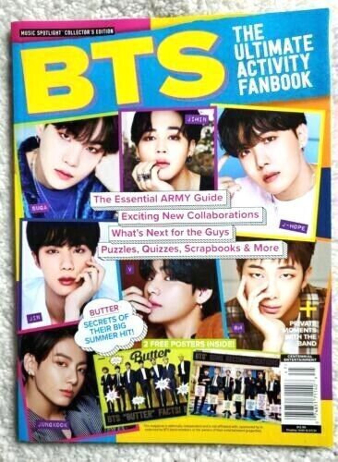 Bts the Ultimate Activity Fanbook Magazine Book Music Spotlight ...