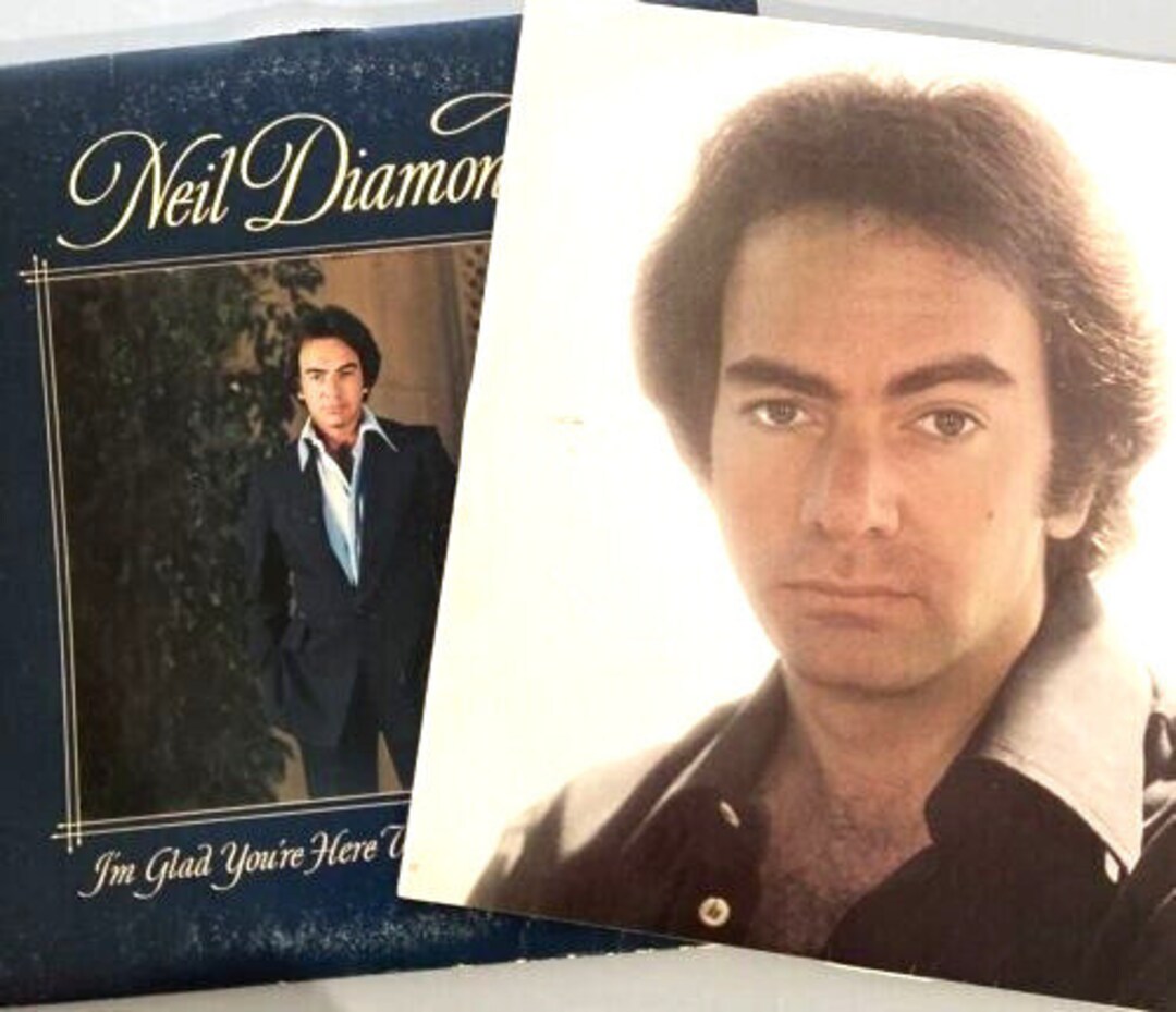 Neil Diamond-i'm Glad You're Here With Me Tonight 1977 LP - Etsy