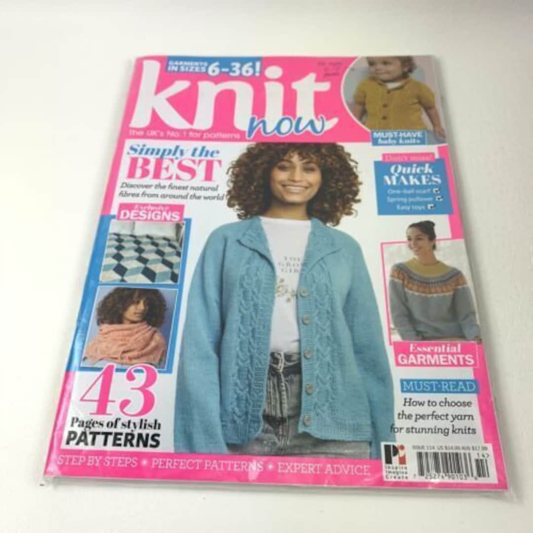 Knit Now Magazine, Simply the Best * Issue, 2020 * Issue 114 * Printed ...