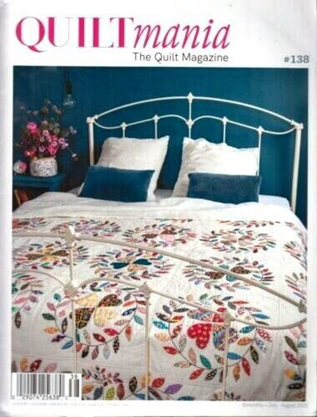 Quiltmania the Quilt Magazine 138 Bimonthly July-august 2020 - Etsy