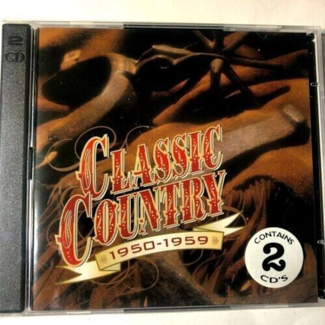 Time Life Classic Country 1950-1959 2x CD New George Jones Marty ...