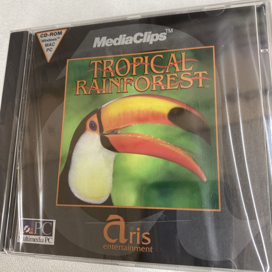 Aris Media Clips Tropical Rainforest Cd New Sealed Ls - Etsy