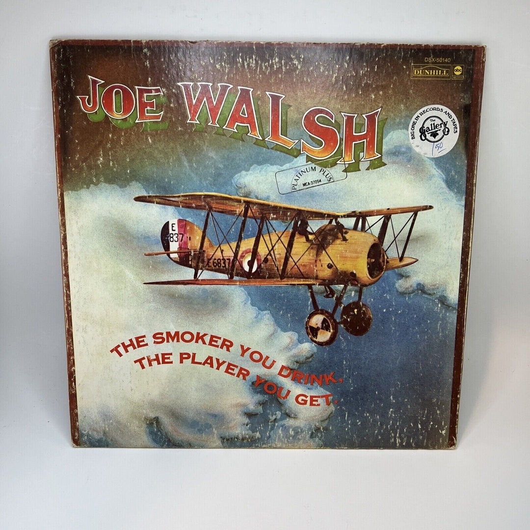 Joe Walsh "the Smoker You Drink the Player ABC Dunhill 1973 LS - Etsy