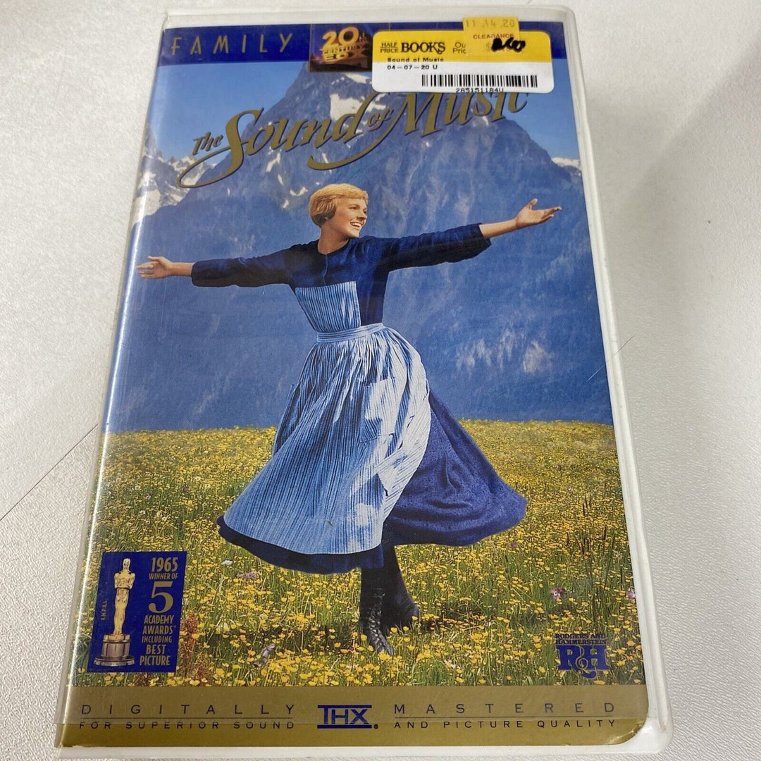 The Sound of Music (VHS, Tape 1996, THX Digital Surround Sound Audio ...