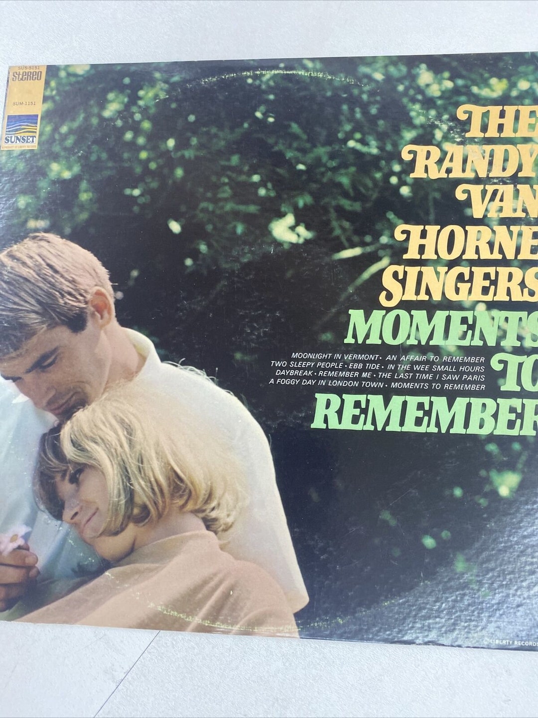 The Randy Van Horne Singers Moments to Remember 1967 Stereo LP CS - Etsy