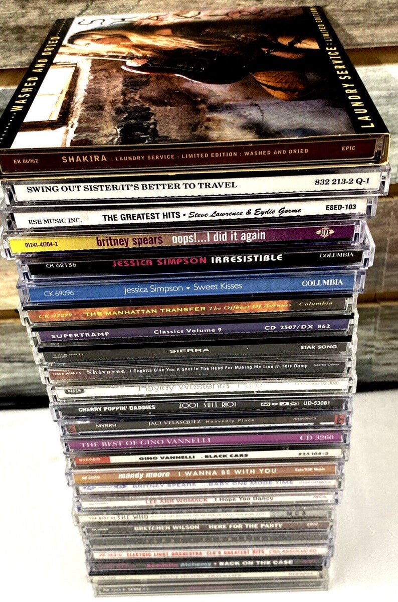 Lot of 25 -rock, Pop, Country Music Cds - 70S-80S 90S Like New Ls - Etsy