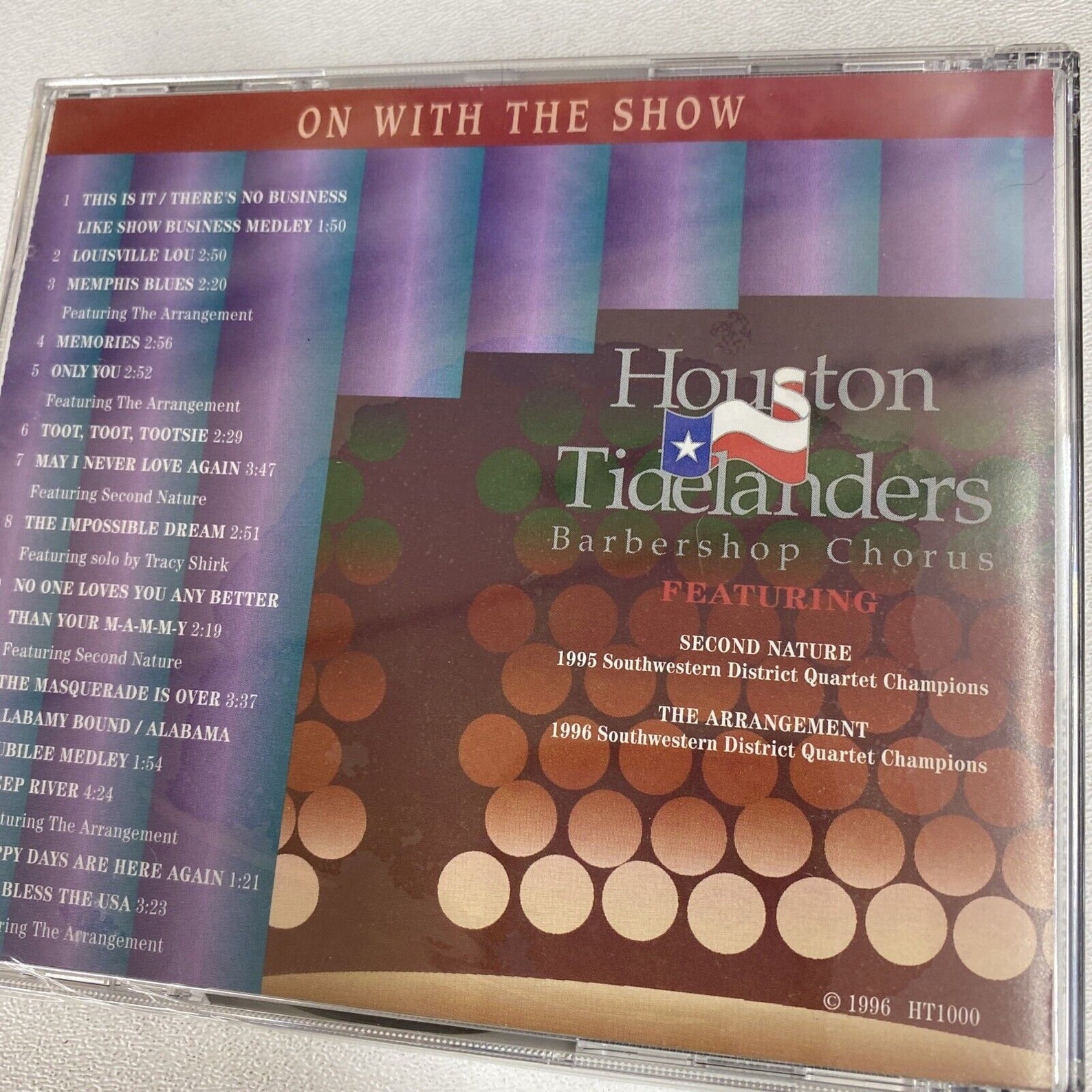 The Houston Tidelanders on With the Show Brand New Cd Ls - Etsy