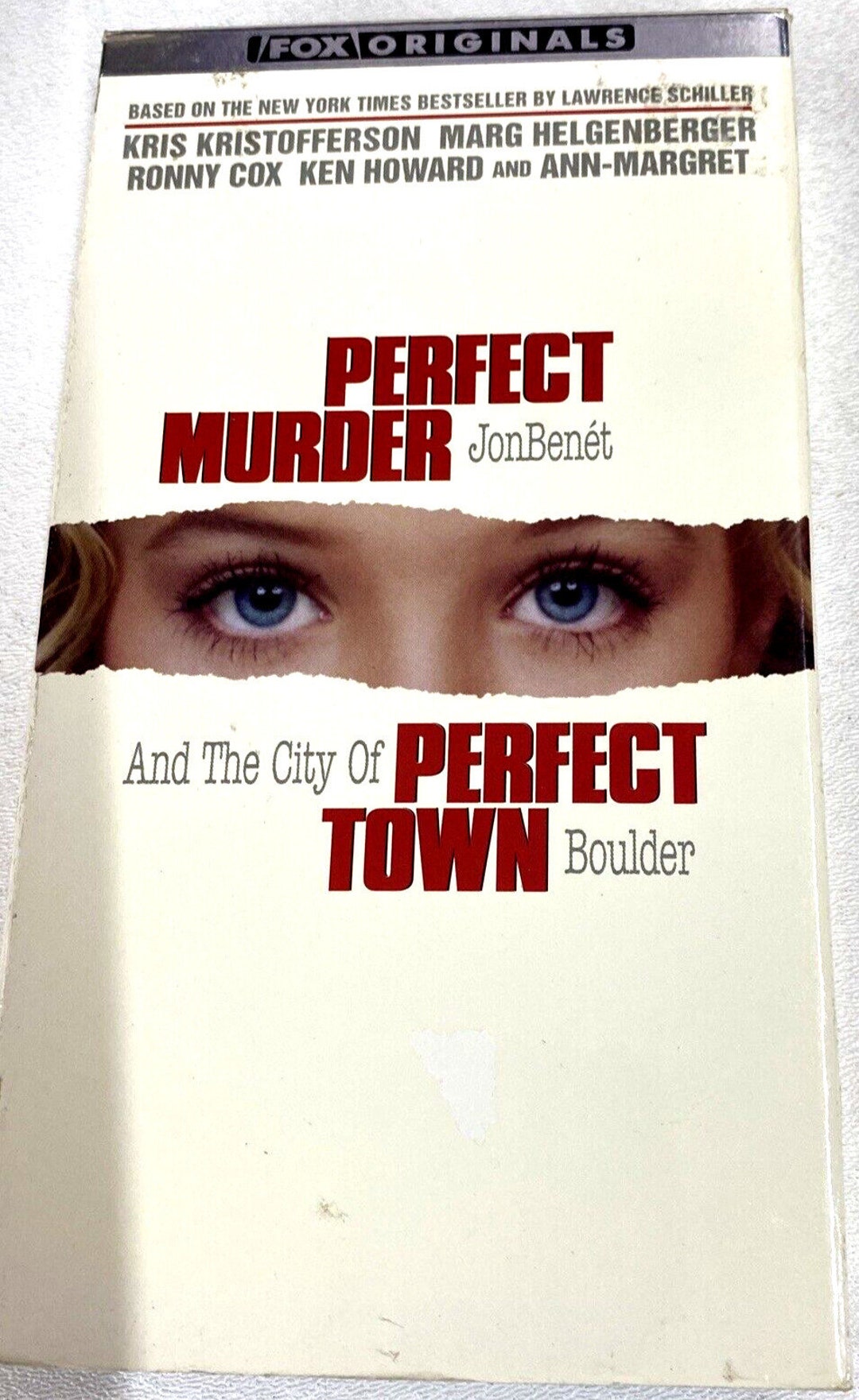 Perfect Murder Perfect Town VHS Jon Benet Ramsey Kris Kristofferson LS ...