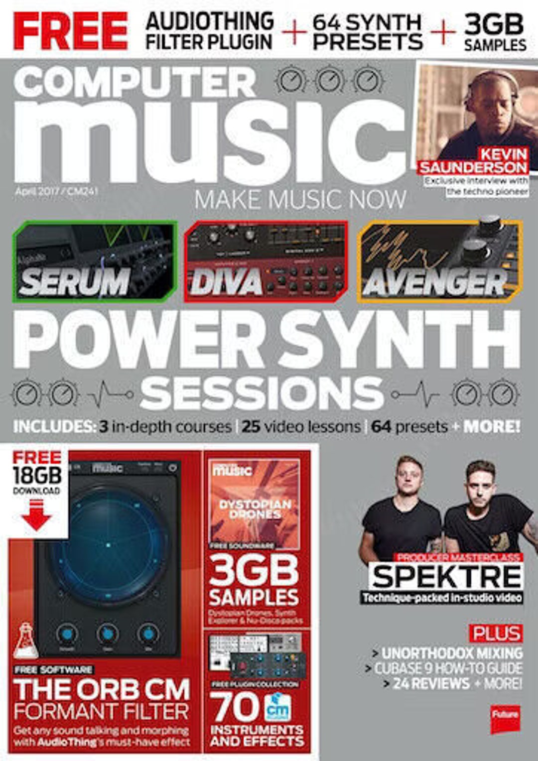 Computer Music Magazine April 2017 Back Issue - Etsy