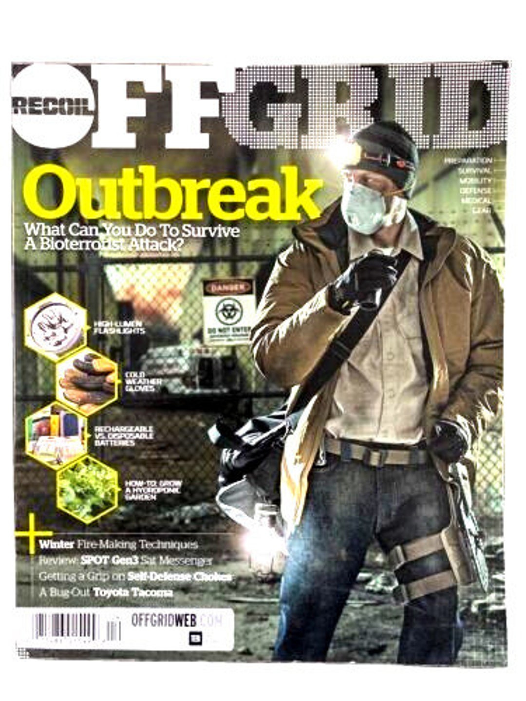 OFFGRID Magazine 2016 Issue 12 Outbreak Bioattack Prepper Urban ...
