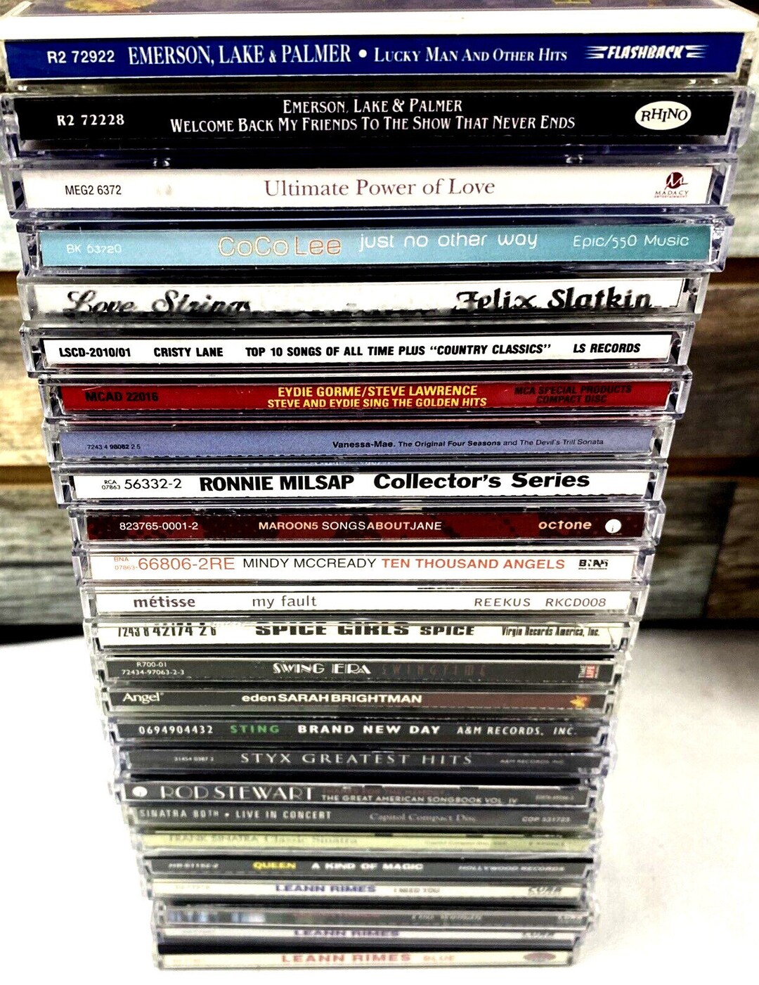Lot of 25 -rock, Pop, Country Music Cds - 70S-80S 90S Like New Ls - Etsy