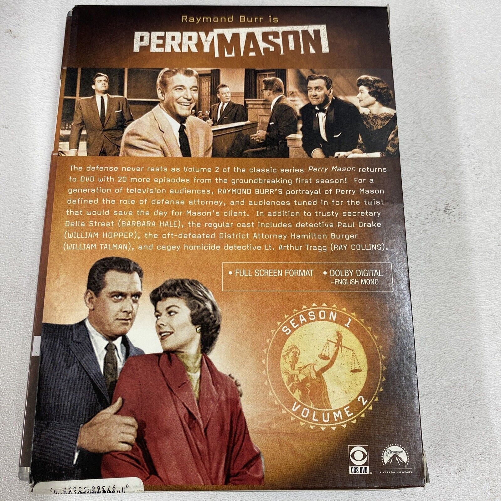 Perry Mason: Season 1 Volume 2 [ DVD] Full Frame, LS - Etsy