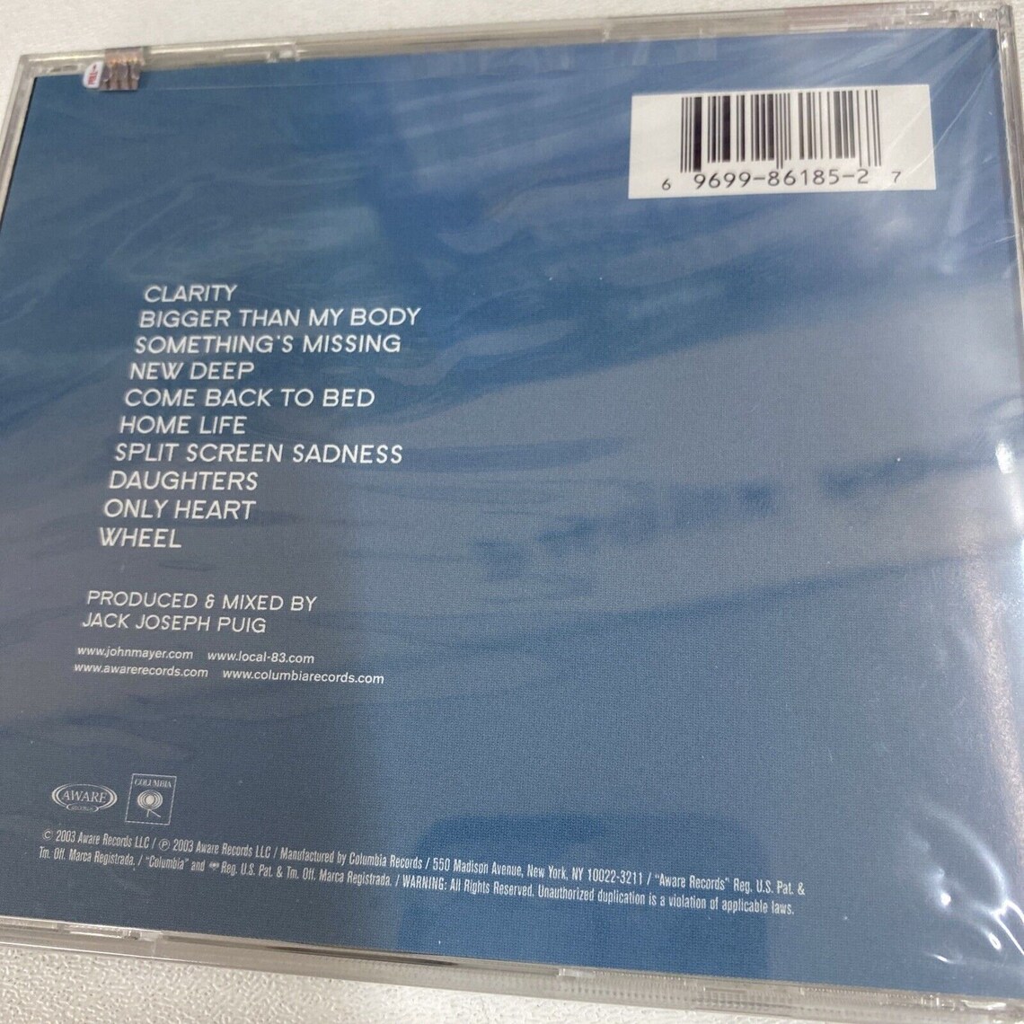 Heavier Things - John Mayer (CD, 2003, Aware Records) BRAND NEWLS - Etsy