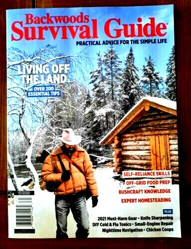Backwoods Survival Guide Magazine 200 Essential Tips -self-reliance ...