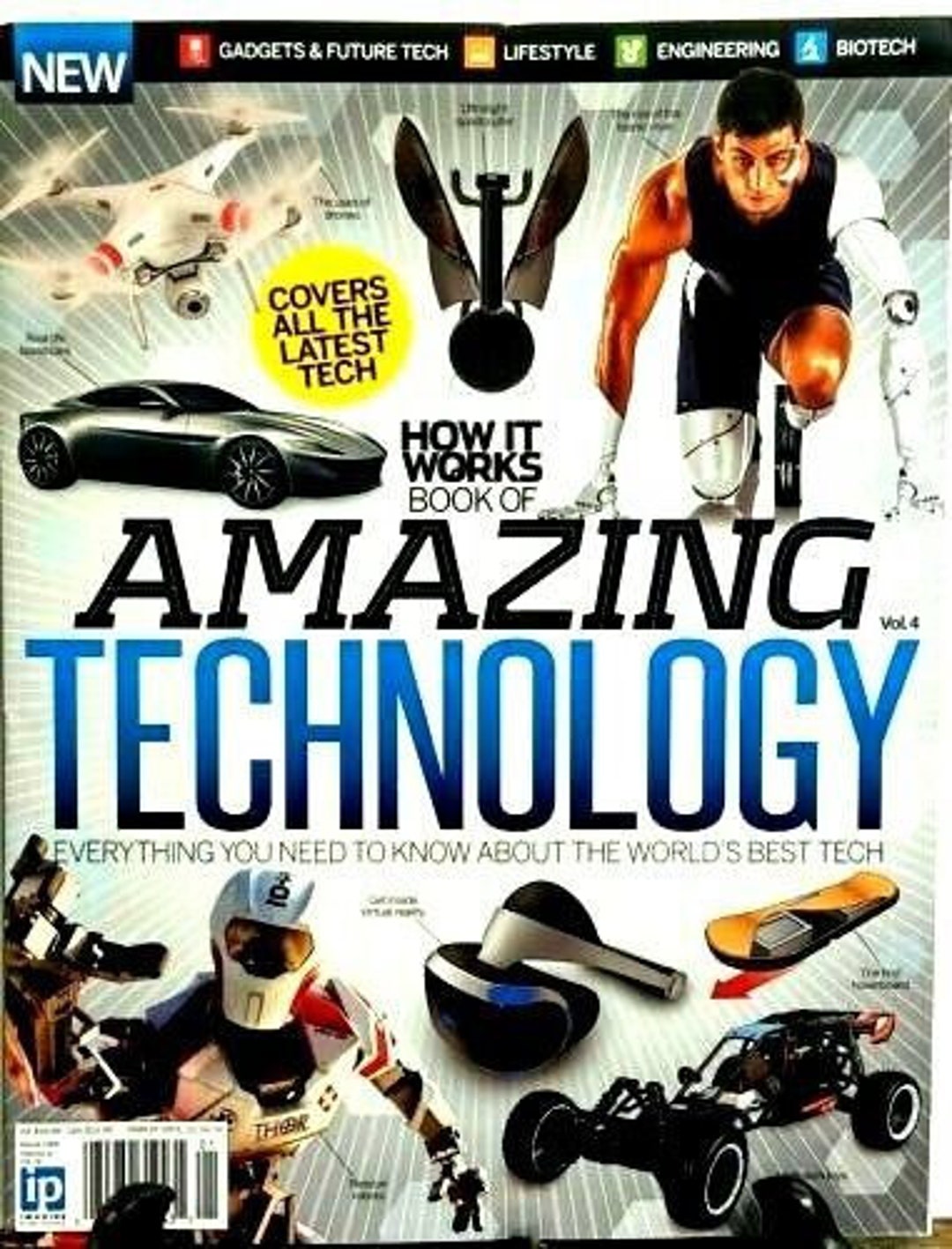 How It Works Magazine Book of Amazing Technology Issue 04R 2016. - Etsy