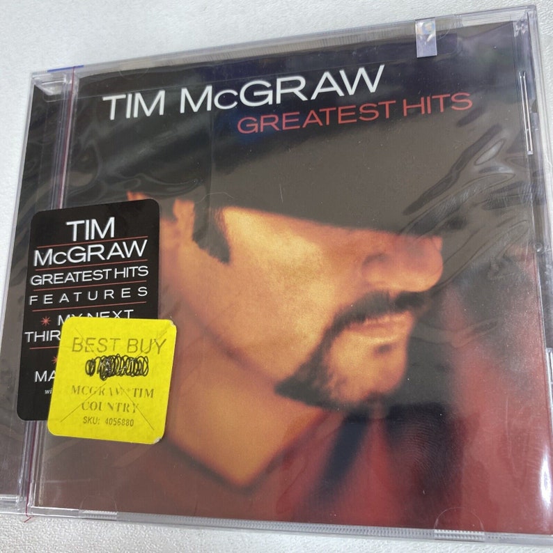 Greatest Hits Tim Mcgraw Brand New Sealed Music Album Cd Ls - Etsy