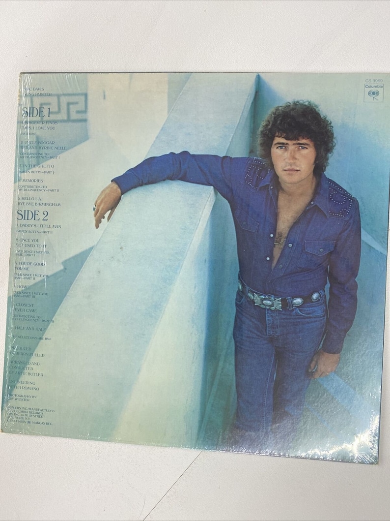 Mac Davis - Song Painter - 1974 - Columbia Vinyl Record CS - Etsy