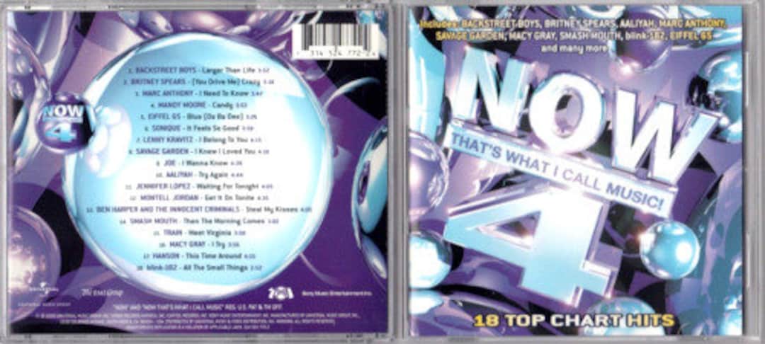 Now That's What I Call Music 4 by Various Artists CD - Etsy