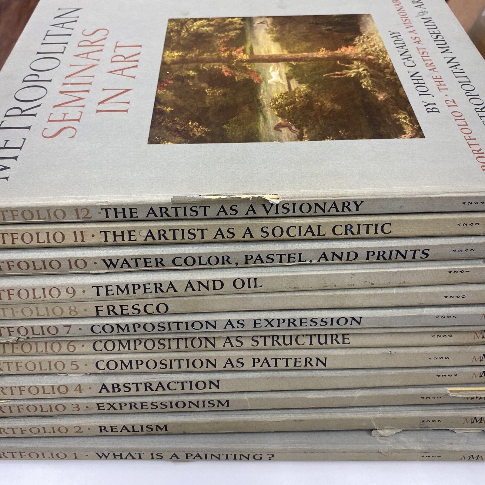 Metropolitan Seminars in Art John Canaday Portfolio Book Lot Print 1-12 ...