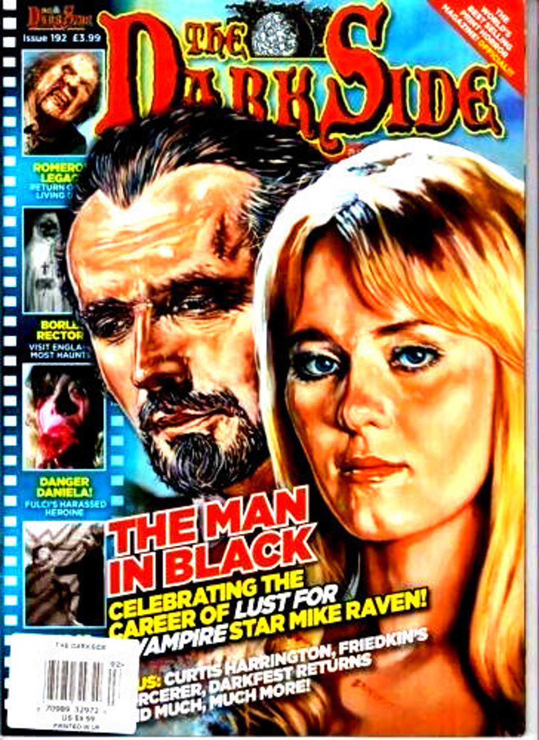 The Man in Black the Dark Side Magazine 2018 Issue 192 Mike Raven - Etsy