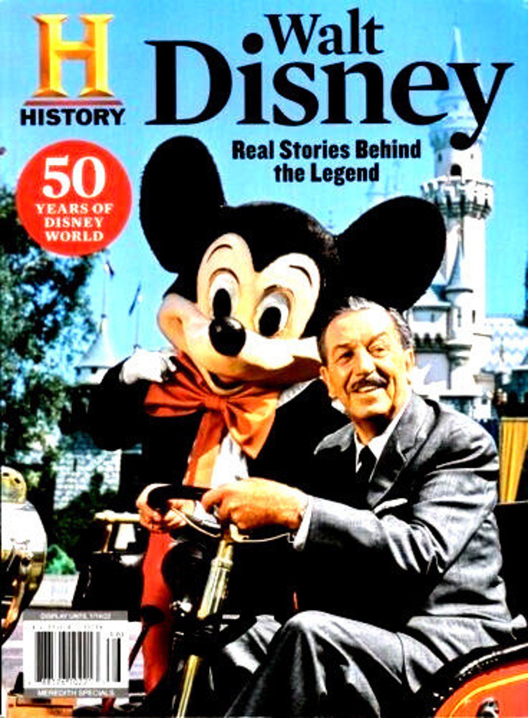 History, Walt Disney Magazine, 50 Years of Disney World Collector's ...