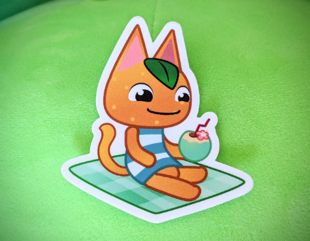 Tangy Tropical Drink Villager Sticker - Animal Crossing | Diecut ...