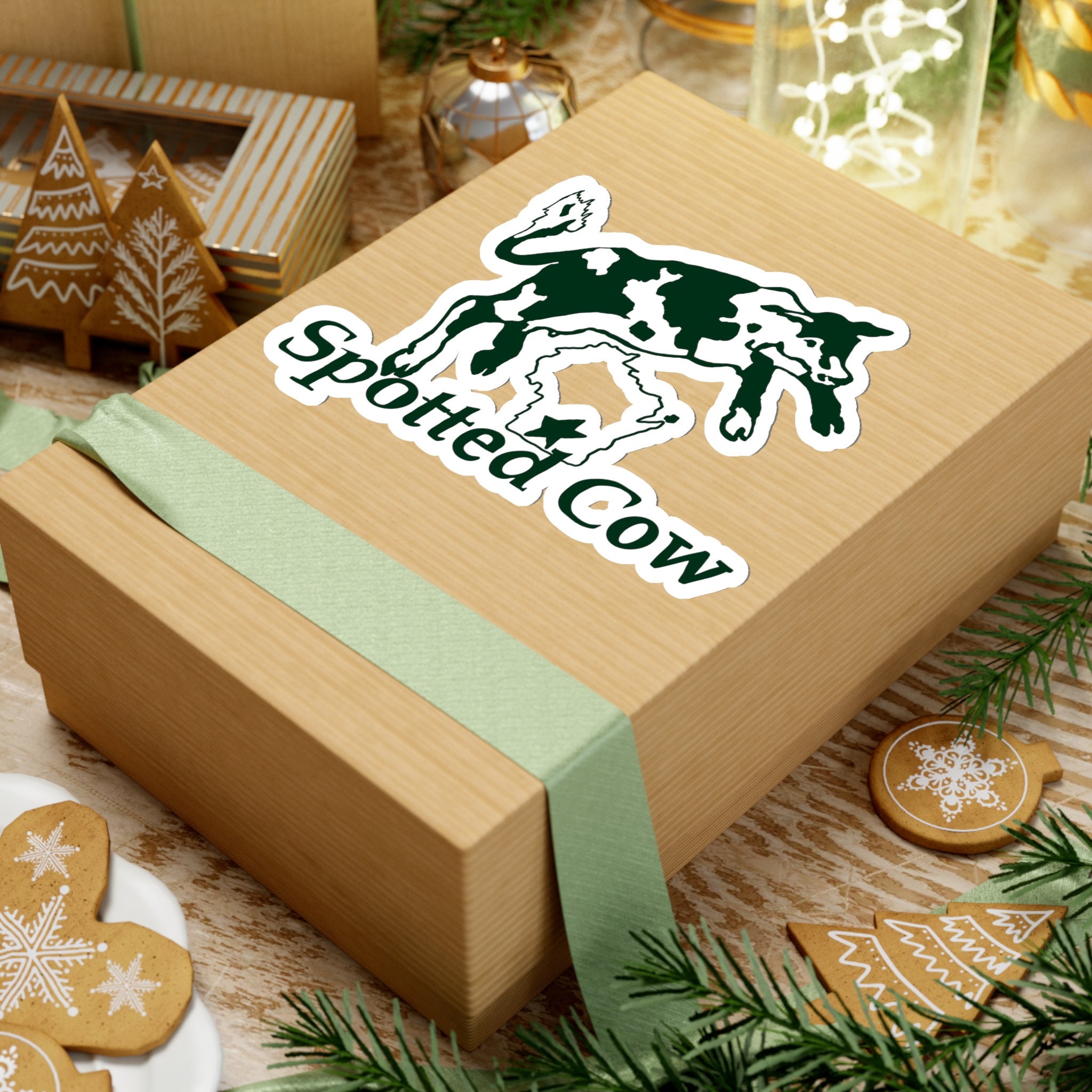 Spotted Cow Sticker - Etsy