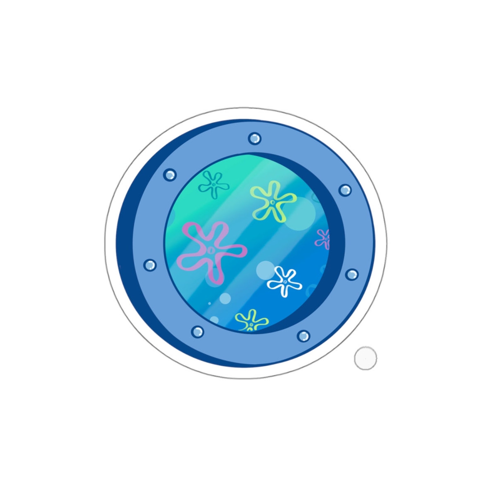 Spongebob Window Sticker - Etsy