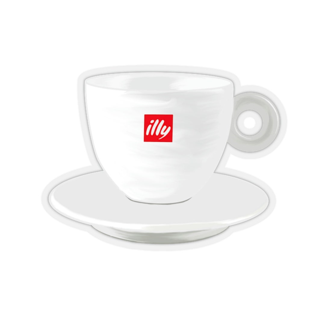 Illy Espresso Cup Sticker - Etsy