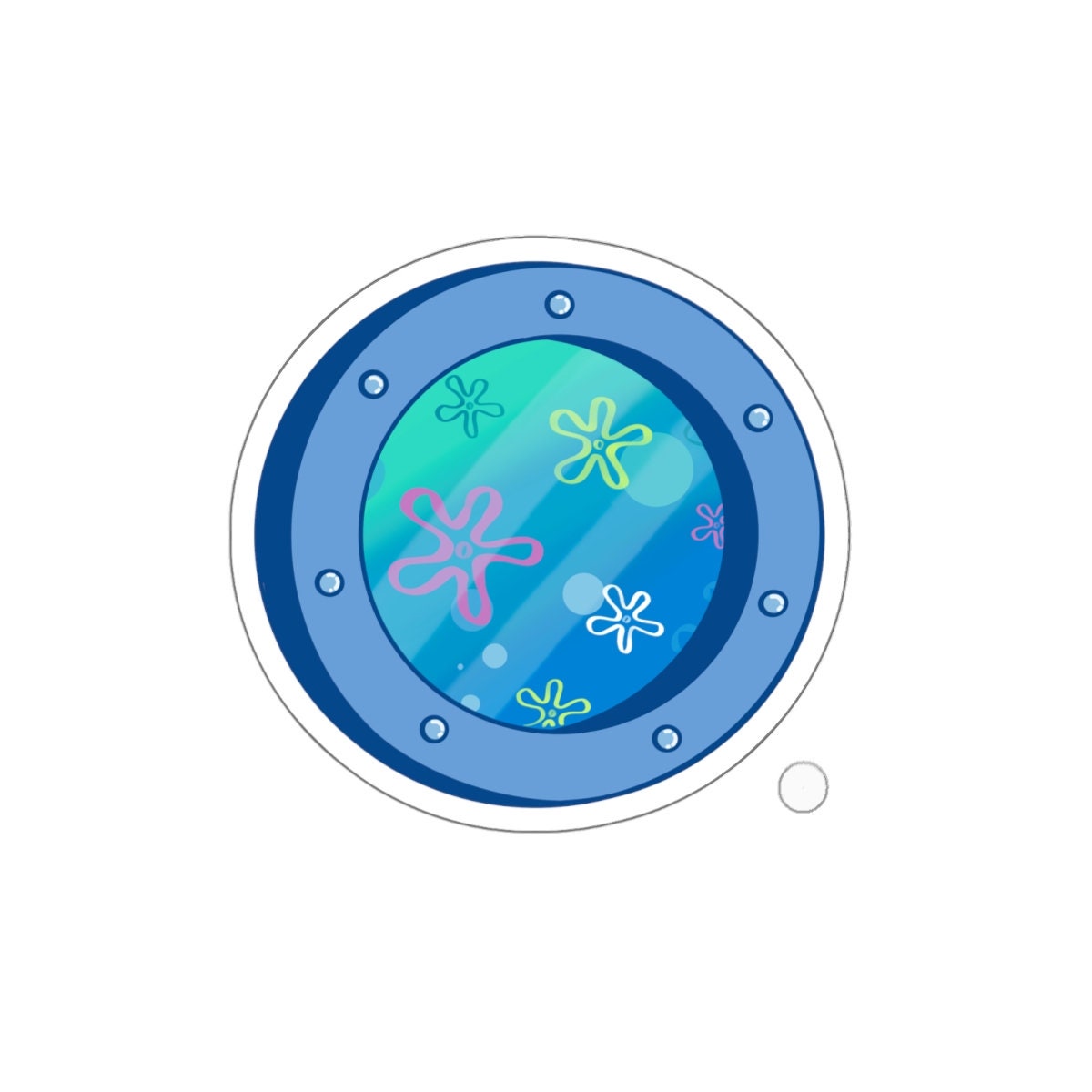 Spongebob Window Sticker - Etsy