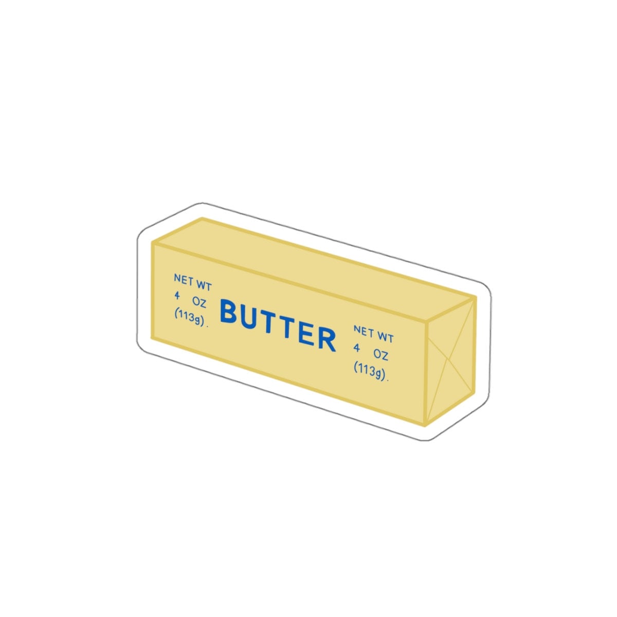 Butter Sticker - Etsy
