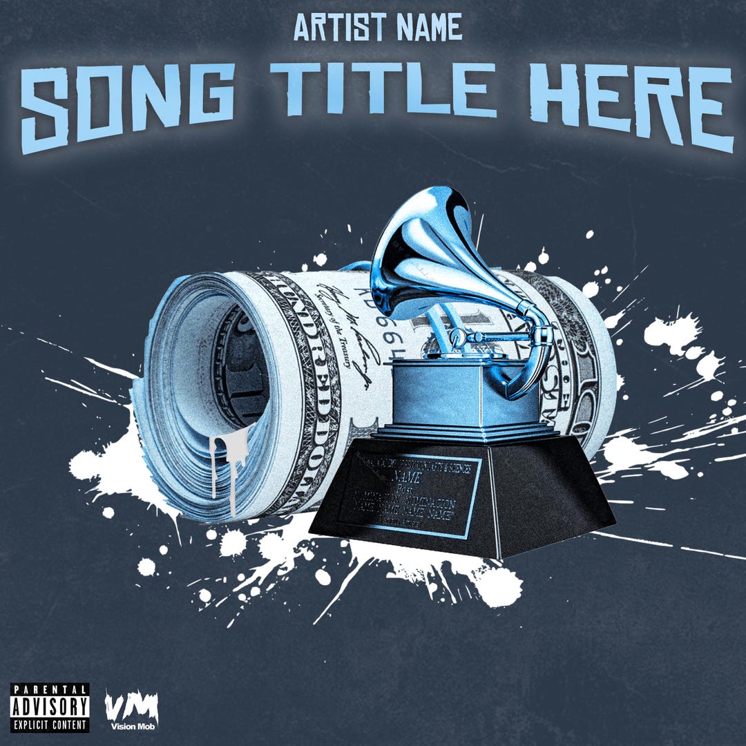 Editable Hip Hop Song Cover Template PSD File - Etsy