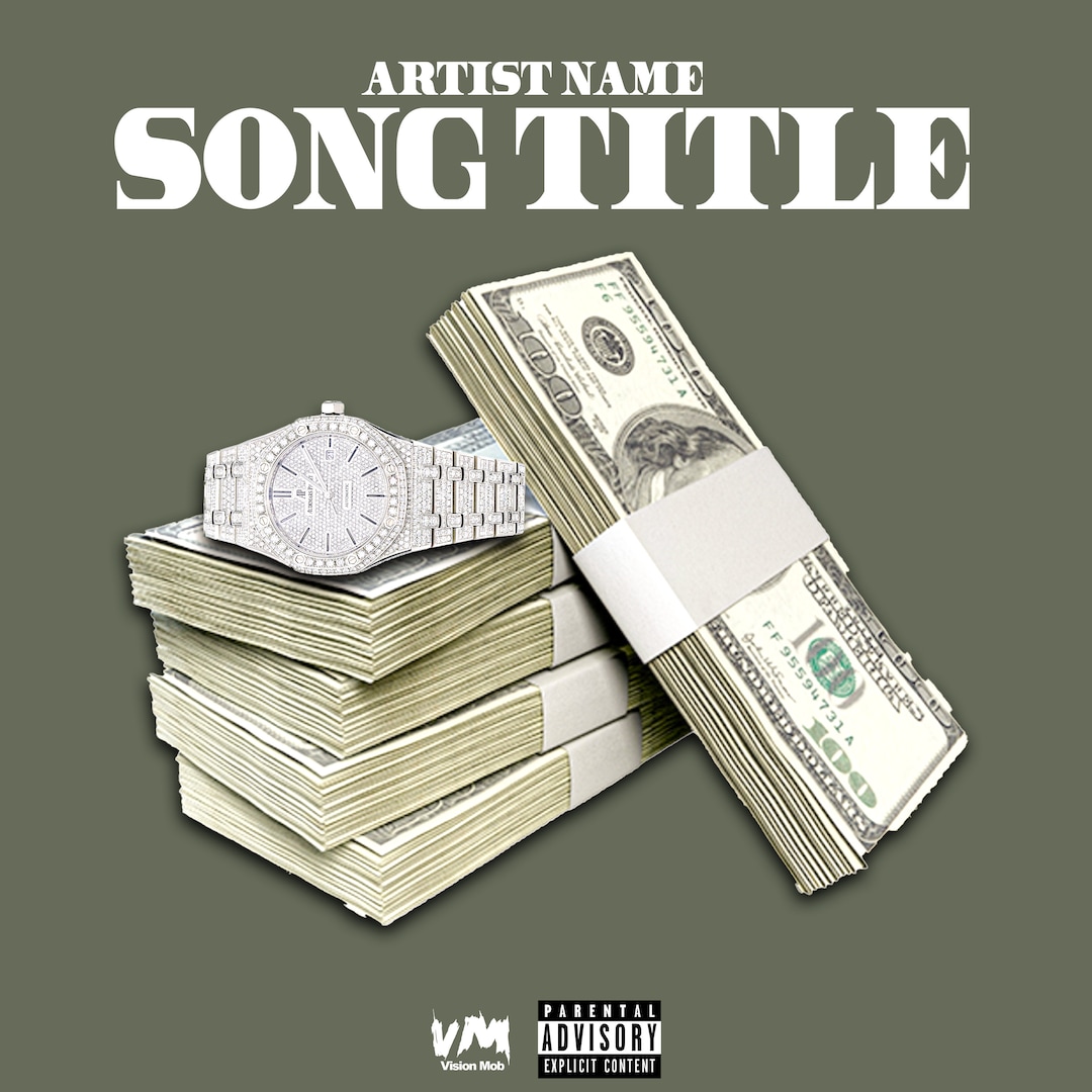 Editable Hip Hop Song Cover Template PSD File - Etsy