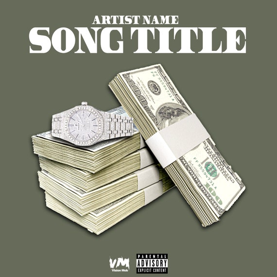 Editable Hip Hop Song Cover Template PSD File - Etsy