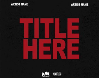 Editable Hip Hop Song Cover Template PSD File - Etsy