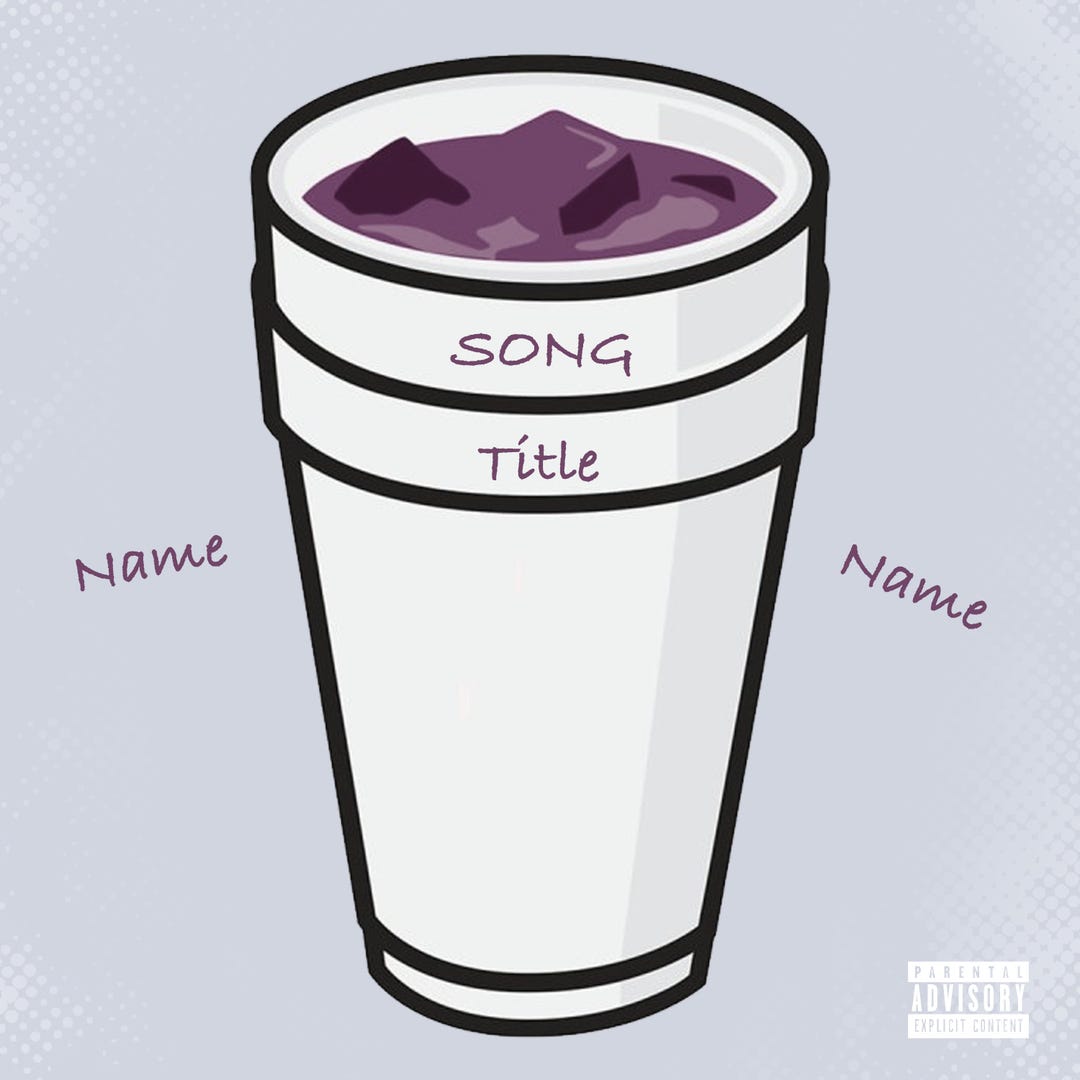 Editable Hip Hop Song Cover Template (PSD File) - Etsy