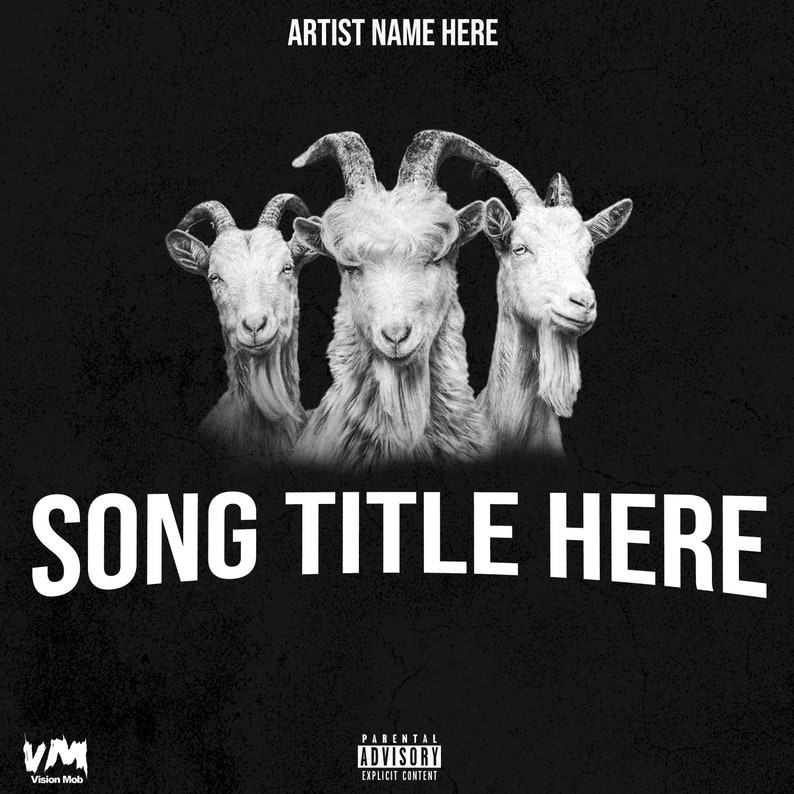 Editable Hip Hop Song Cover Template PSD File - Etsy