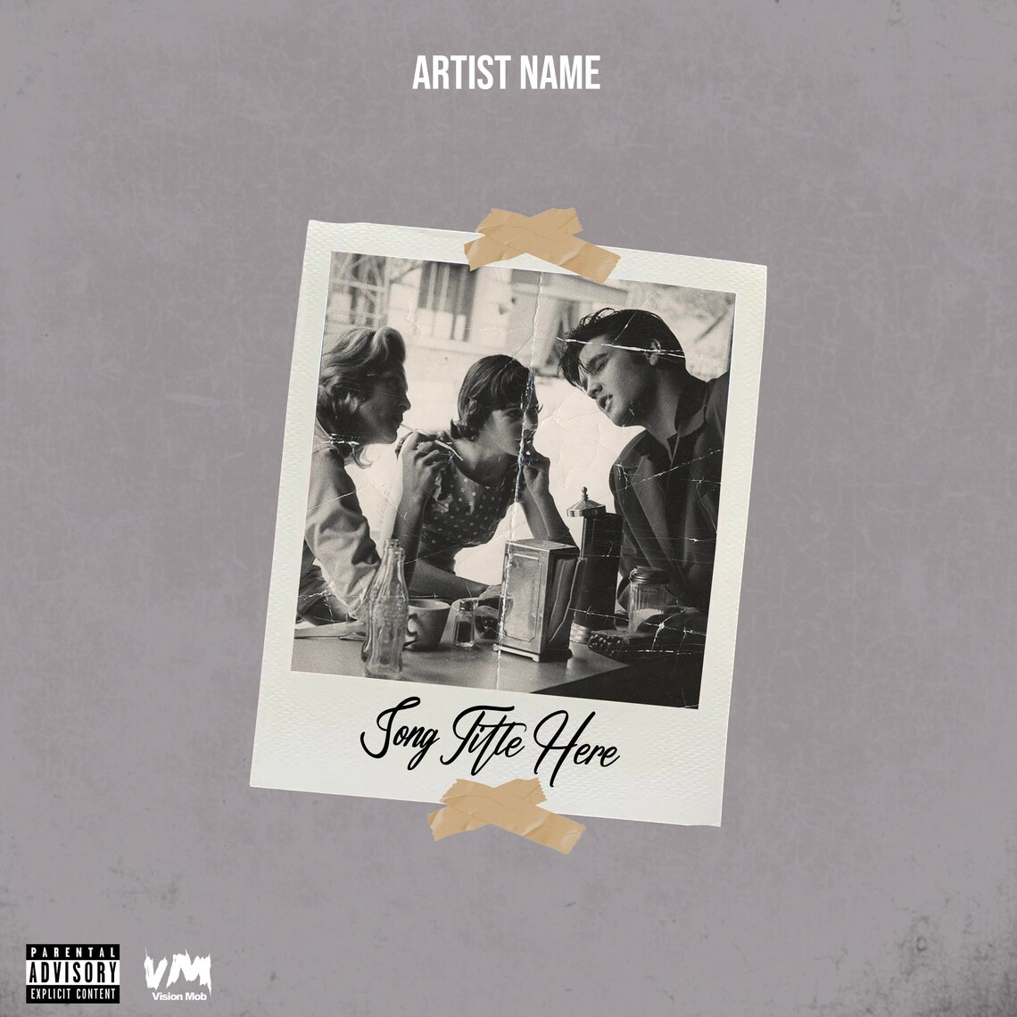 Editable Hip Hop Song Cover Template (PSD File) - Etsy