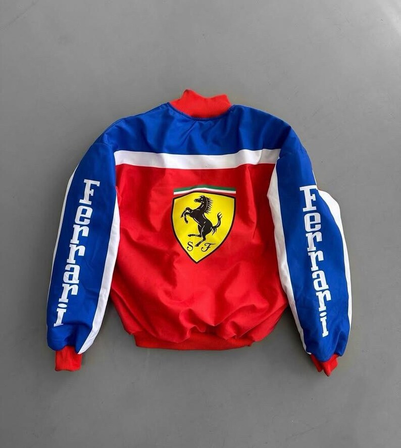 Ferrari F1 Racing Team Jacket - Etsy
