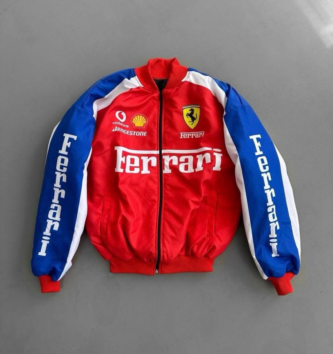 Ferrari F1 Racing Team Jacket - Etsy
