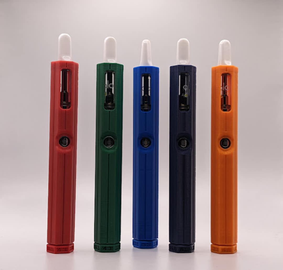 510 Pen Vape Hexo Hardshell Protector Case Grooved With O-ring and ...
