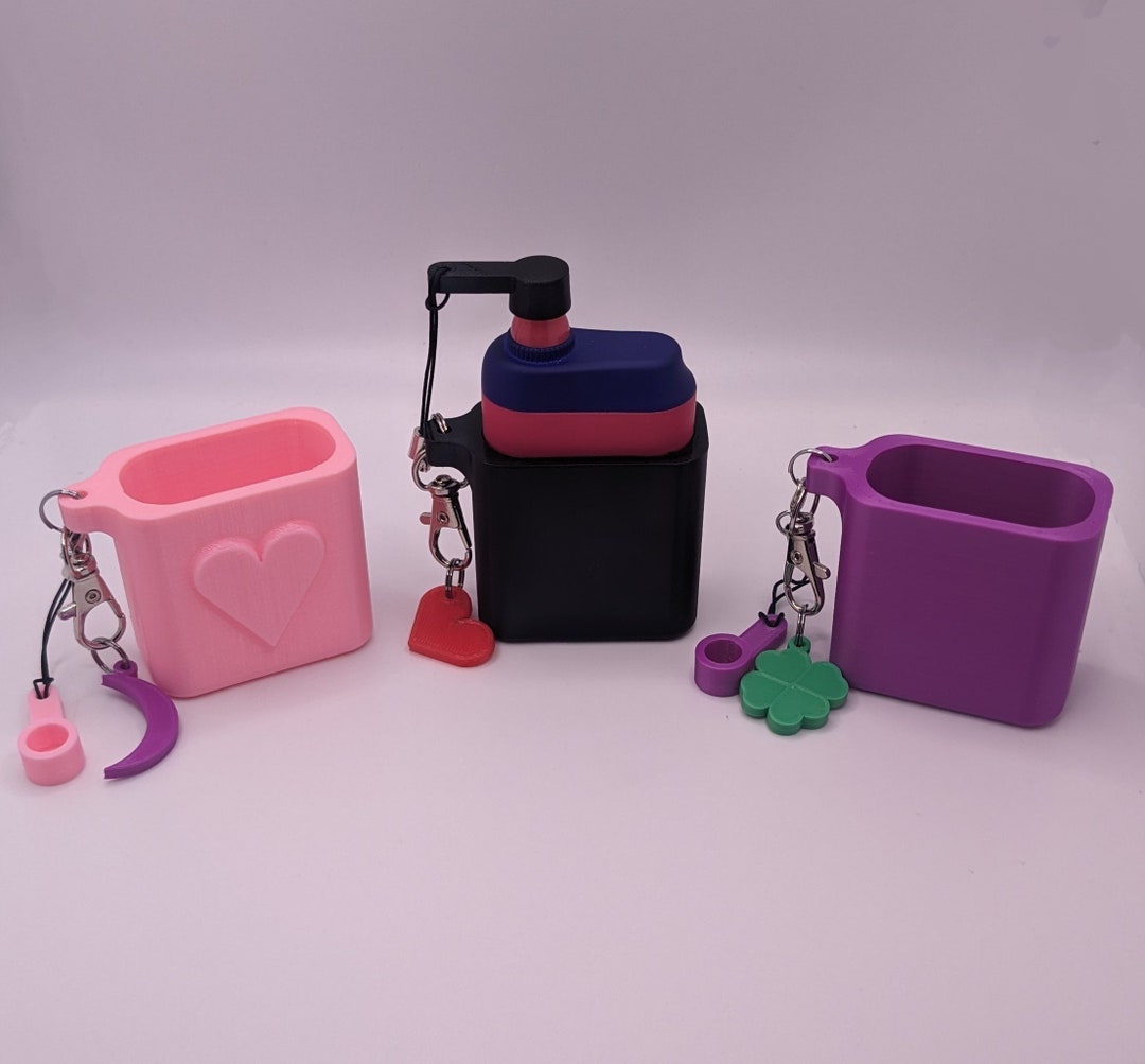 KADO BAR BR5000 Case With Dust Cap, 3/8 Snap Swivel Clasp, and Charm - Etsy