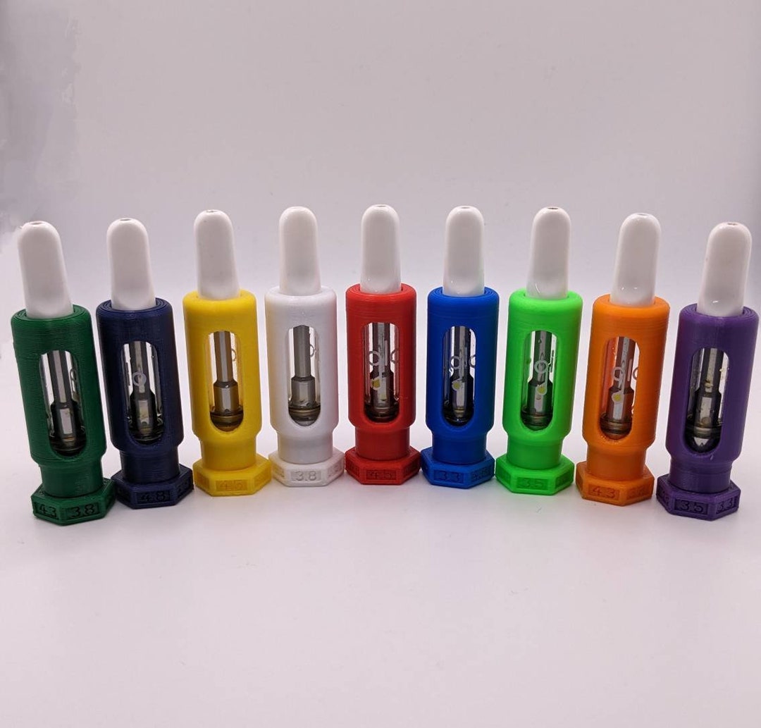 510 Vape Cartridge Hardshell Protector 1 Gram and Voltage Adjustment ...