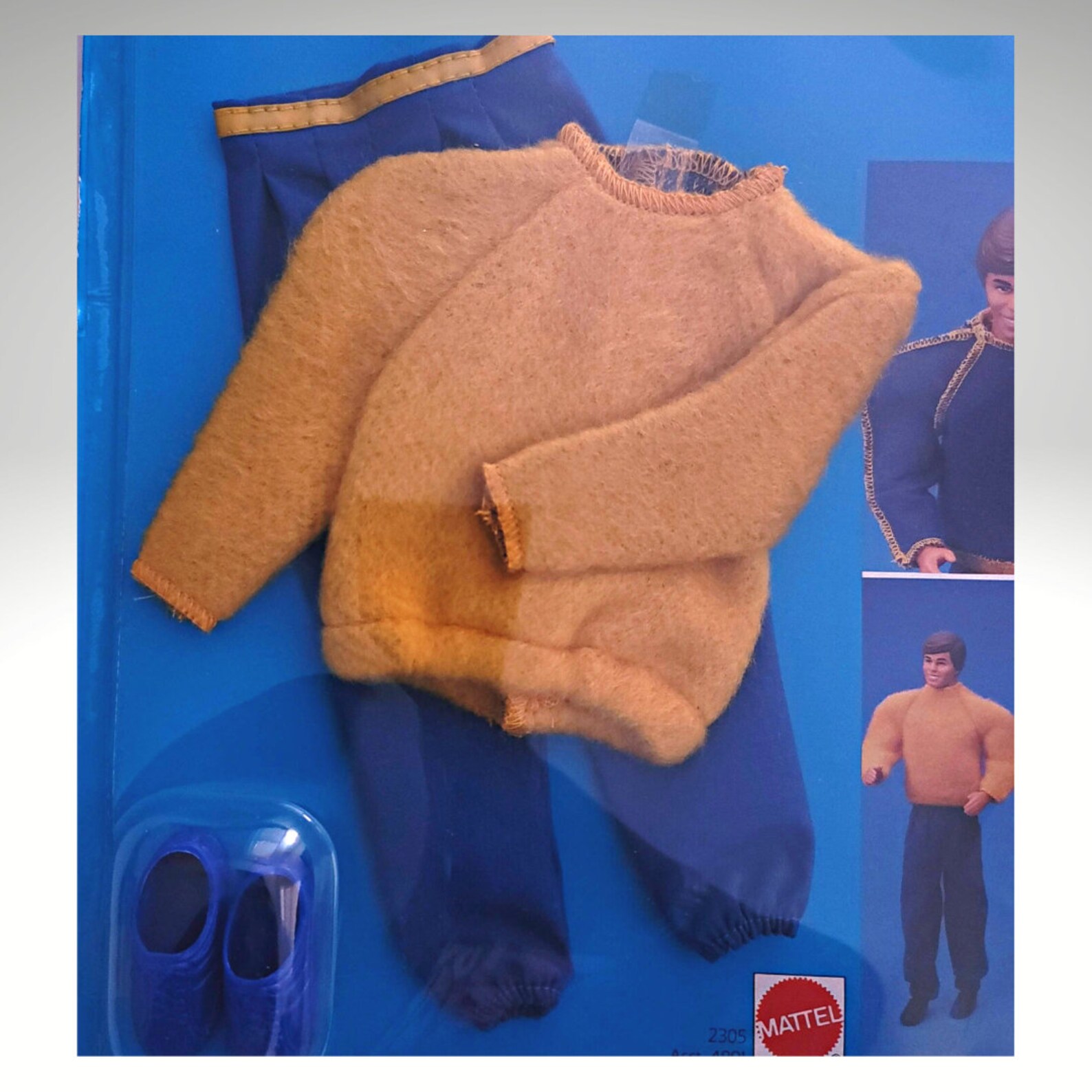 Vintage 1985 Mattel Ken Twice as Nice Reversible Active Wear Pants ...
