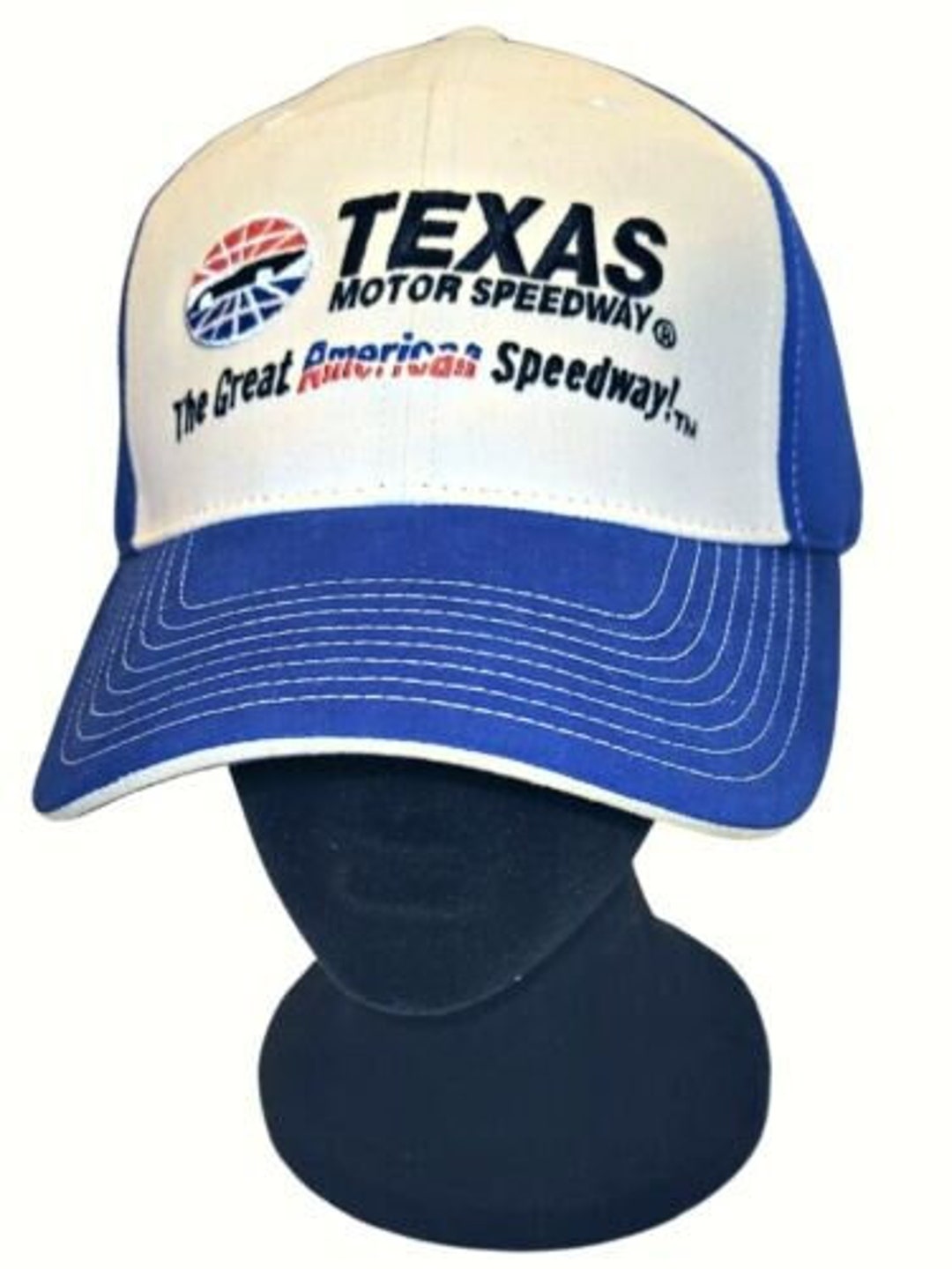 Vintage 90's Texas Motor Speedway Nascar Racing Snapback Hat Cap Red ...