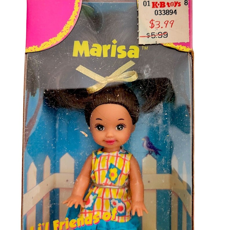 1996 Marisa Li'l Friends of KELLY Baby Sister of BARBIE Doll Mattel ...