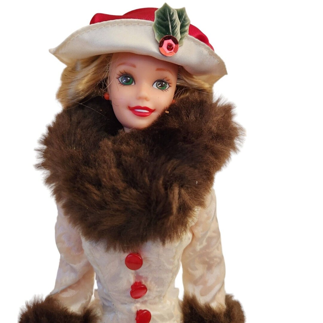 Vintage 1995 Barbie Doll Holiday Memories Christmas Victorian 14106 ...