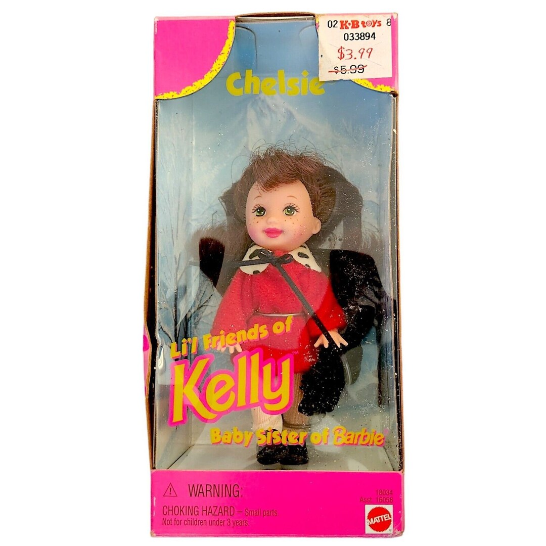 Chelsie Lil Friends of Kelly Barbie Doll #18034 Vintage1997 Sealed NIB ...